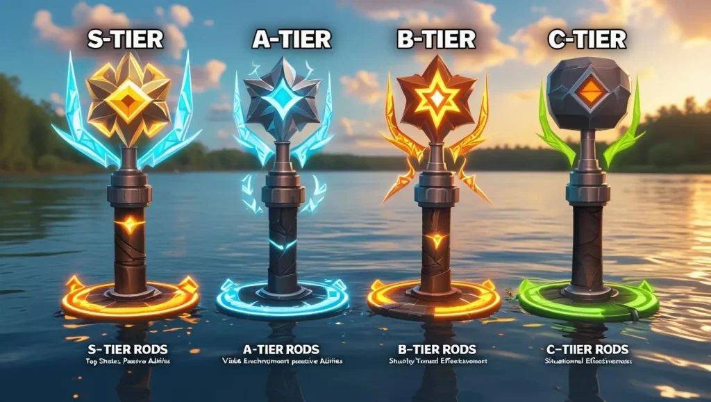 Best Rods In Fisch Roblox 2025 (Fishing Rod Tier List)