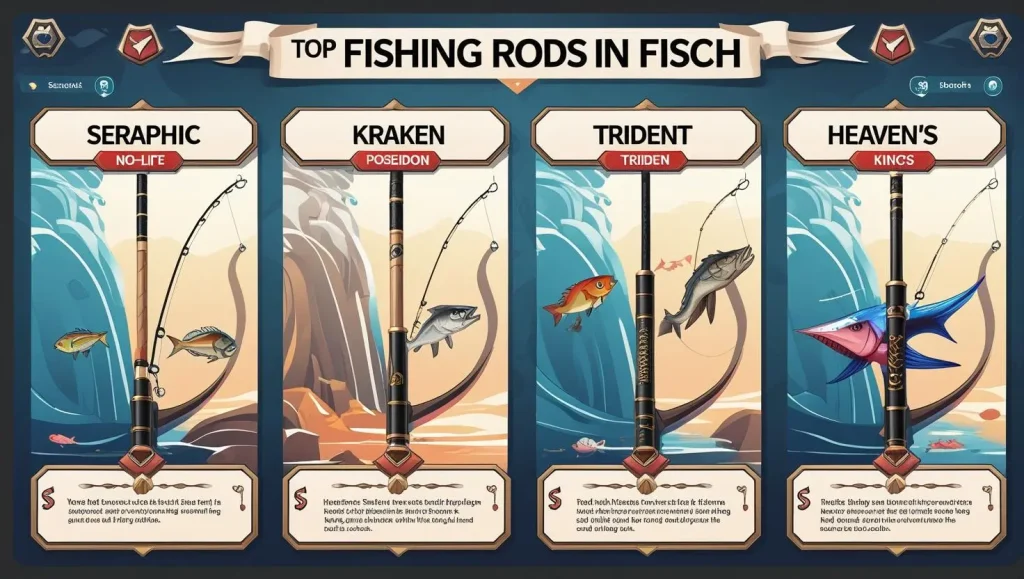 Best Rods In Fisch Roblox 2025 (Fishing Rod Tier List)